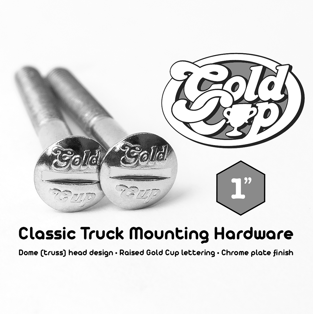 Gold Cup Classic Chrome Hardware – flipskateboards